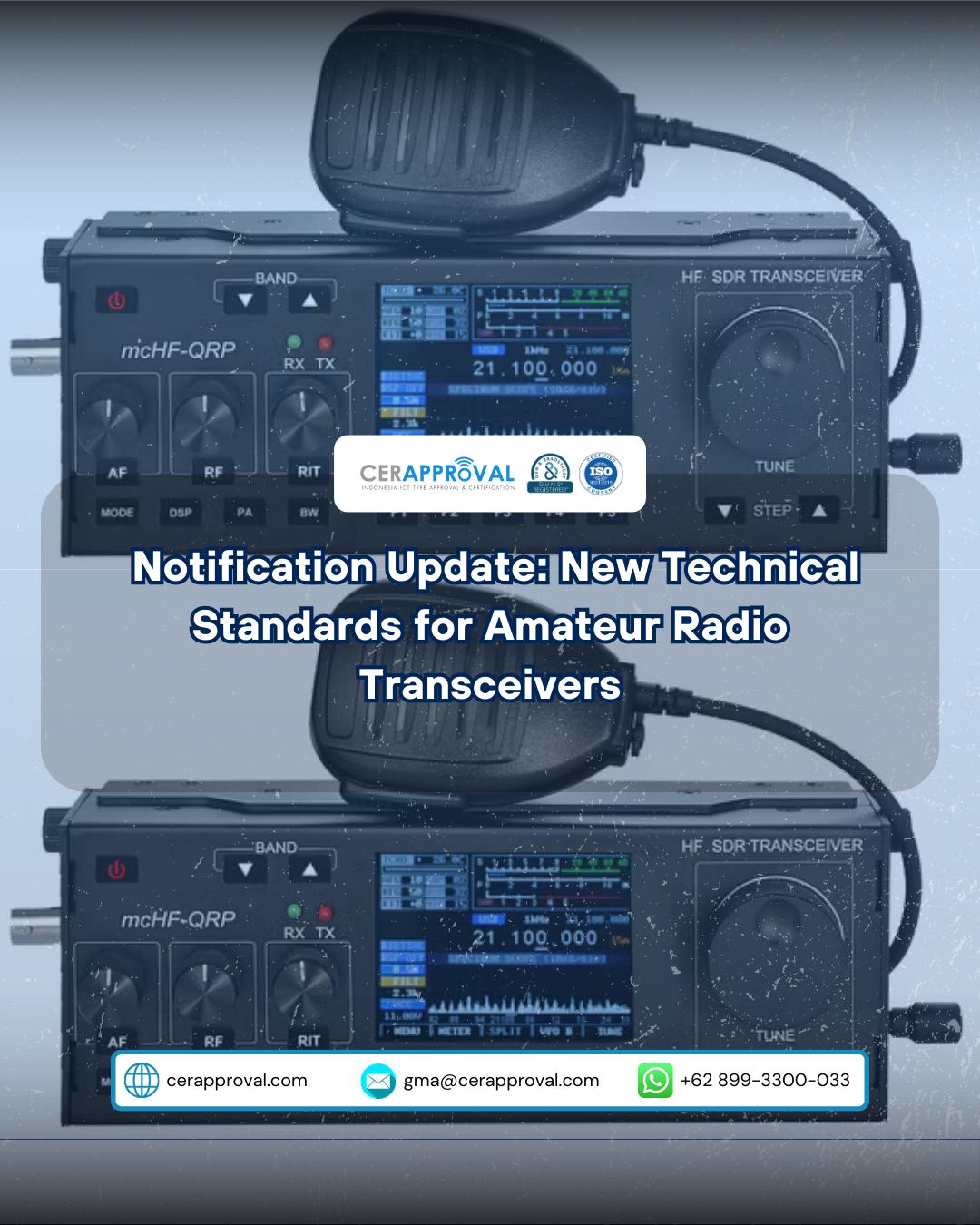 New Technical Standards for Amateur Radio Transceivers 2025
