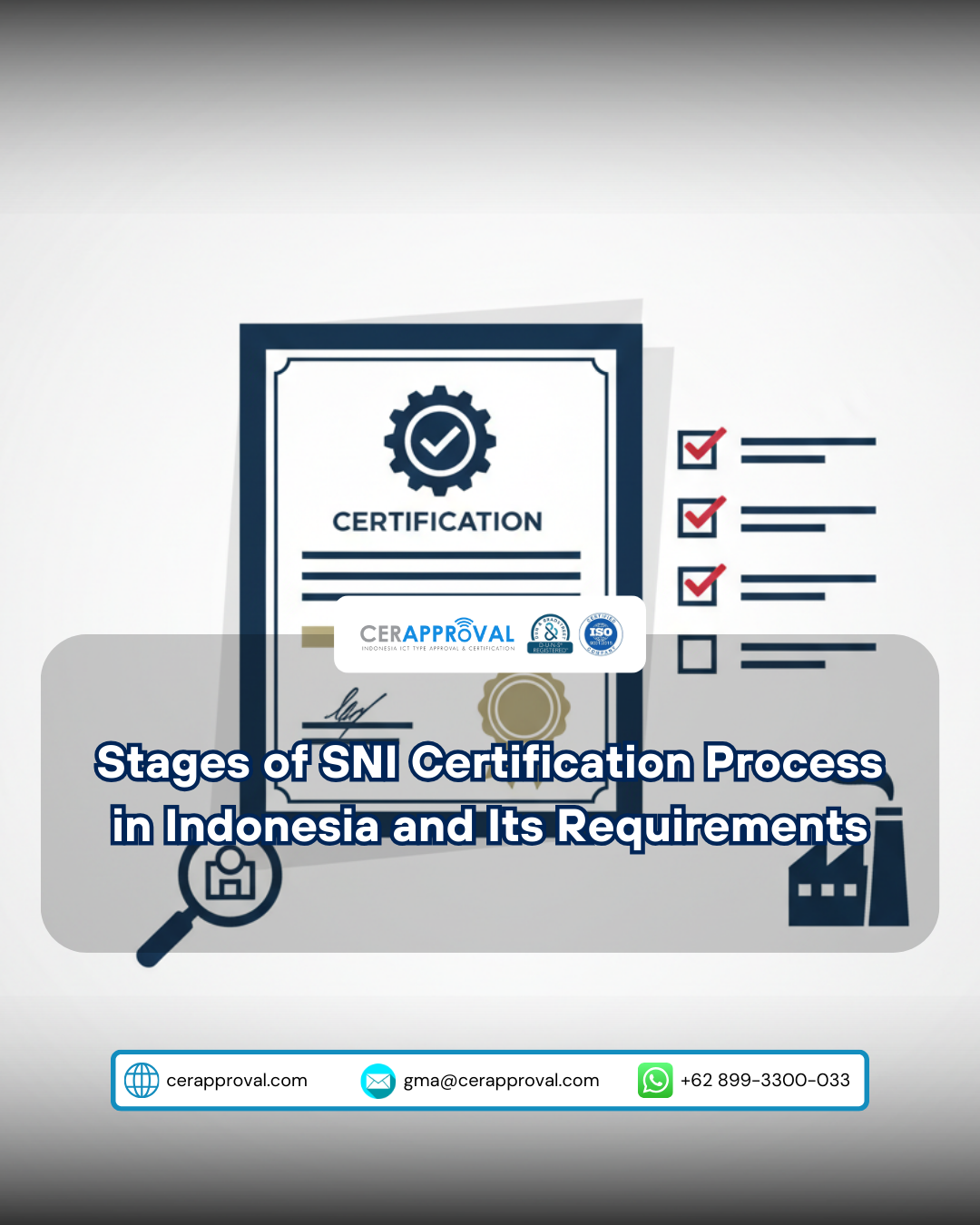 SNI Certification Process in Indonesia & Requirements